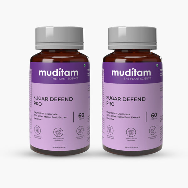 Buy Diabetes Control Sugar Tablet | Sugar Defend PRO - Muditam Ayurveda